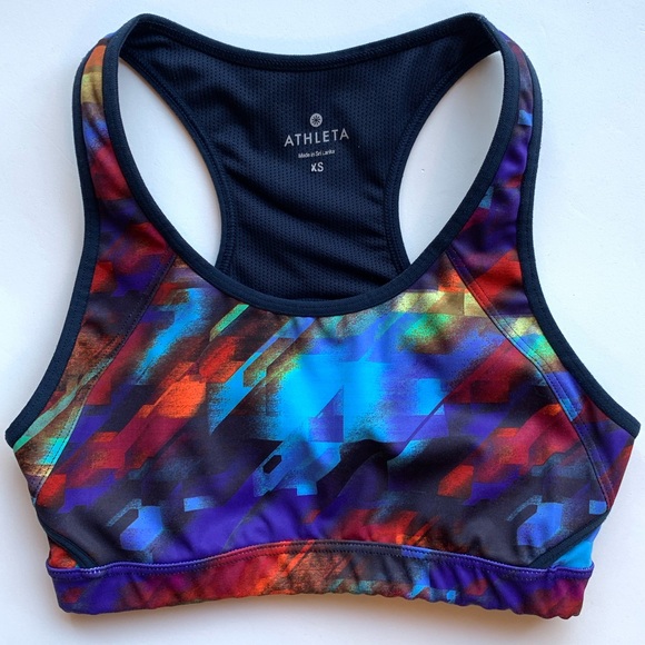 Athleta | Intimates & Sleepwear | Athleta Sports Bra Rare Limited Print ...